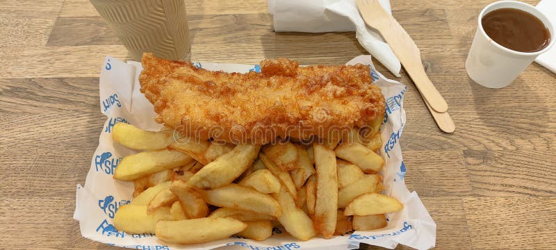 The best fish and chips stock image. Image of dinner - 319430631