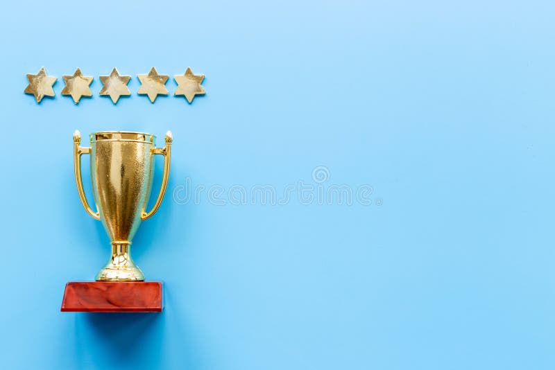 Best of the Best - Five Stars Rating and Winner Trophy Cup for Winner ...