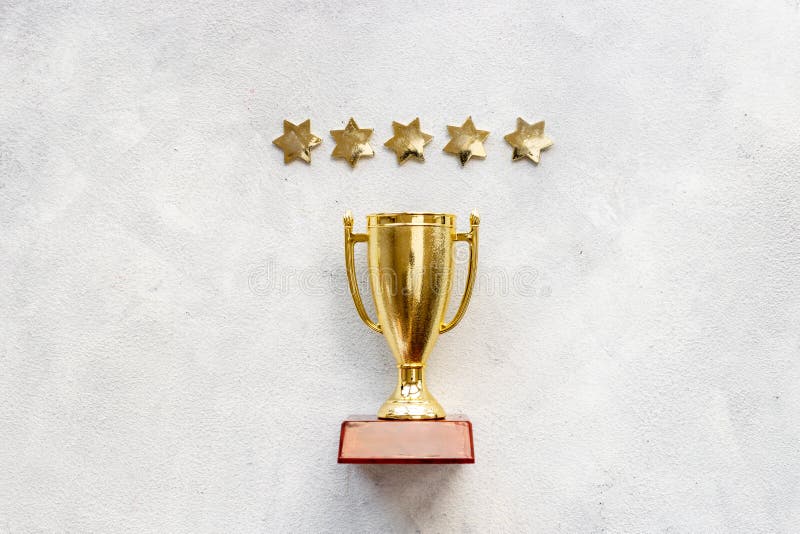Best of the Best - Five Stars Rating and Winner Trophy Cup for Winner ...
