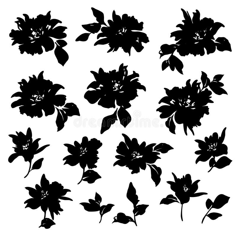 Best Flower Material for Making Floral Patterns, Stock Vector ...