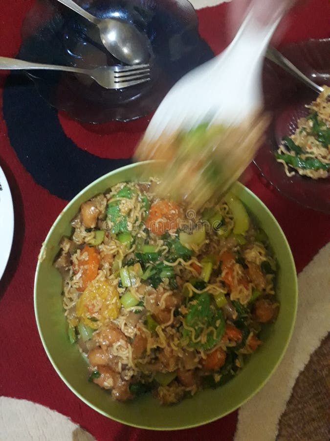 The Best Food Called & X22; Seblak& X22; Stock Photo - Image of produce ...