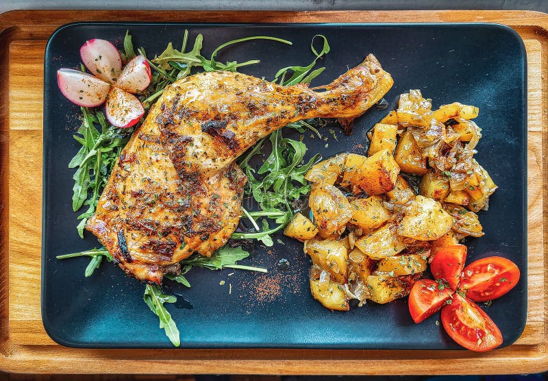 Best food chicken stock photo. Image of chicken, lunch - 269356364