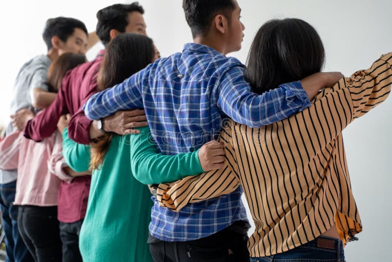 Best Friend Holding Hand Shoot from Behind Stock Photo - Image of ...