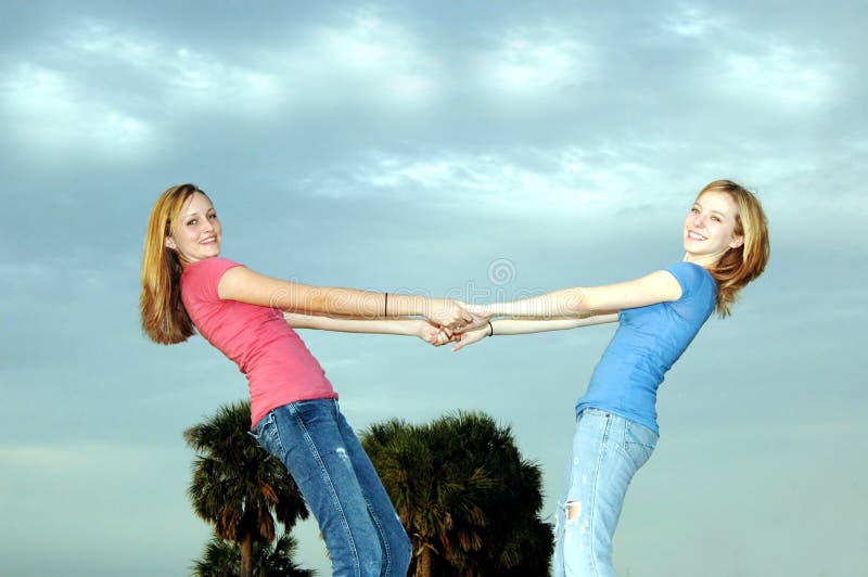 Best friends stock image. Image of lean, hold, casual - 1378607