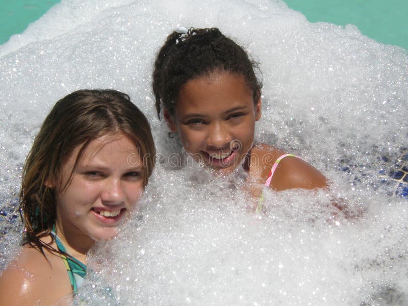 Best Friends In Bubbles Picture. Image: 5731751