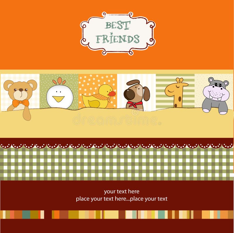 Best Friends Frame Stock Illustrations – 749 Best Friends Frame Stock ...