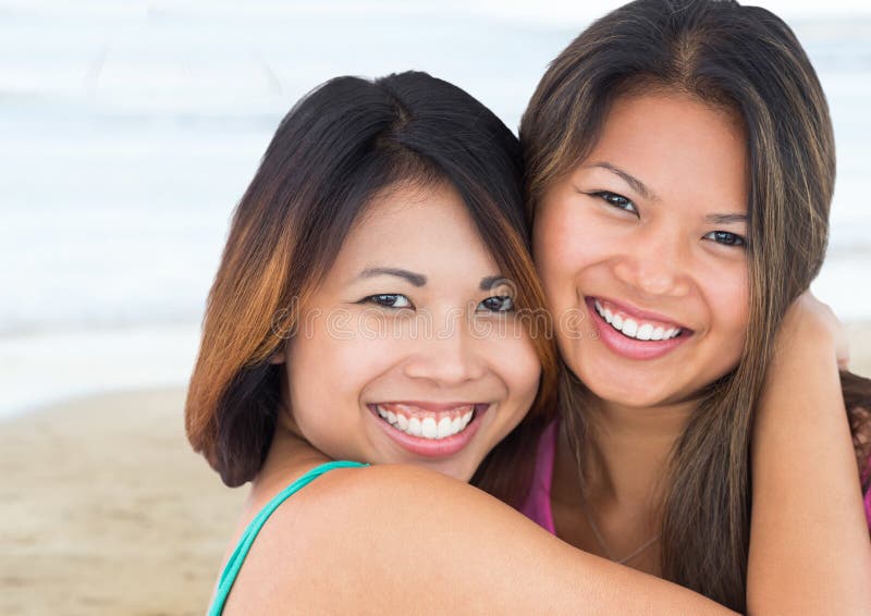 253 Sisters Hugging Beach Stock Photos - Free & Royalty-Free Stock ...
