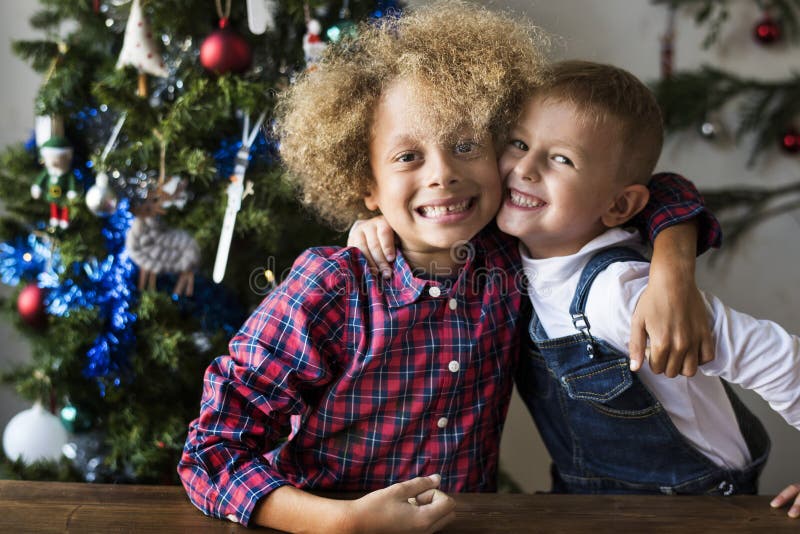 Best Friends Hugging it Out Stock Photo - Image of december, little ...