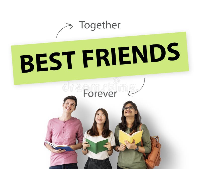 Two Friends Who Love Each Other Stock Photo - Image of happiness ...