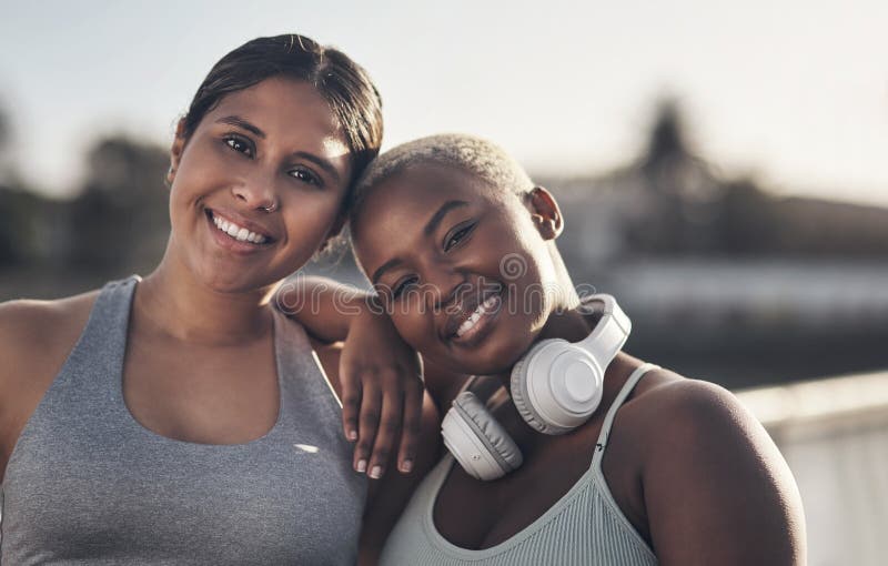 Best Friends Support Each Other through Everything. Two Friends Out for ...