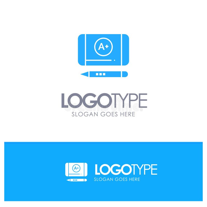 Best Grade, Achieve, Education Blue Logo Vector Stock Vector ...