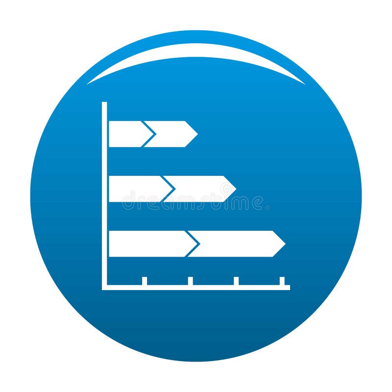 Best Graph Icon Blue Vector Stock Vector - Illustration of graph, line ...