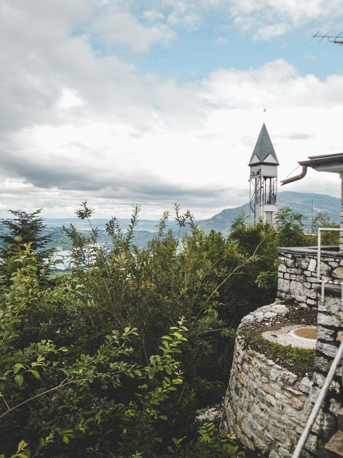 Best and Highest Panoramic View Point in Switzerland Stock Image ...