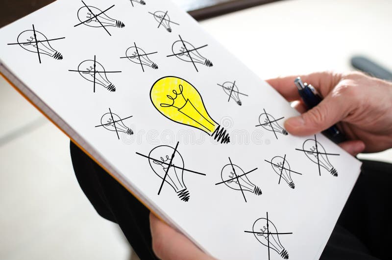 Best idea ever stock photo. Image of lamp, thoughts, futuristic - 6764102