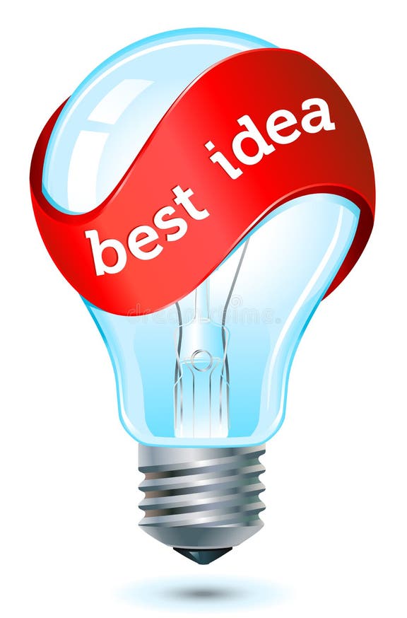 Best idea icon stock vector. Illustration of concept - 19028662