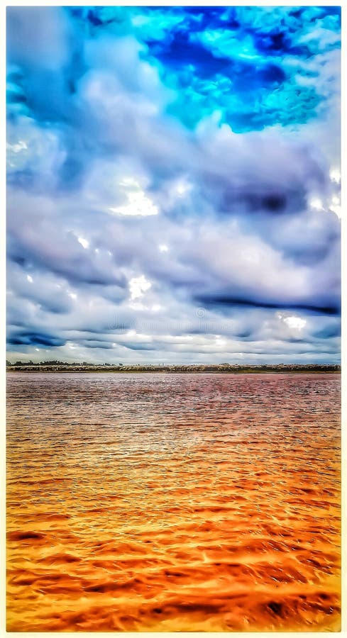 Best Indian Countryside River Image with Cloud Make it Nice Stock Photo ...