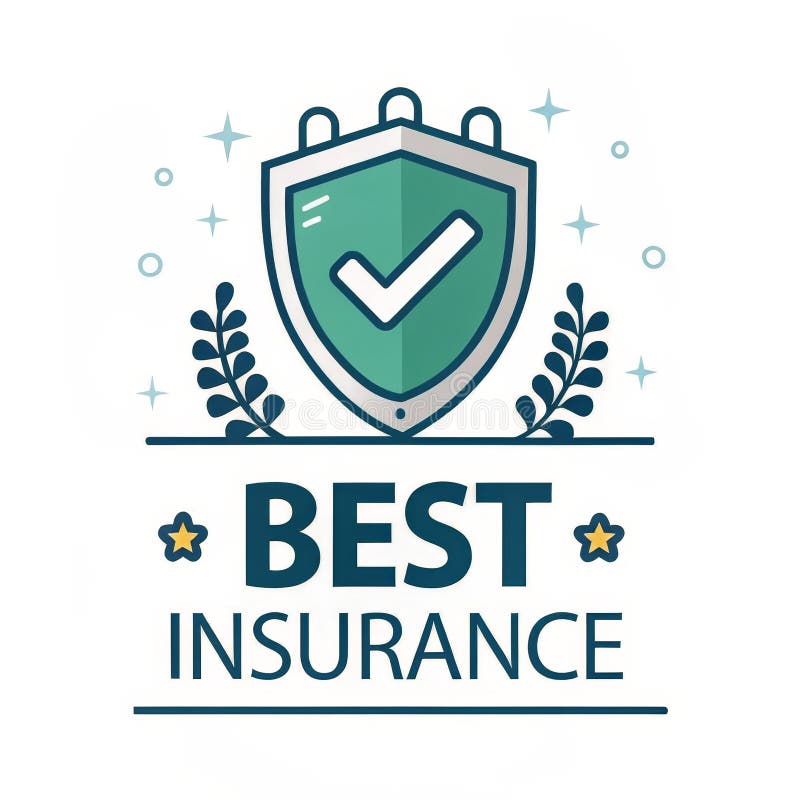 Best Insurance Shield Logo Vector Illustration, Isolated on White ...