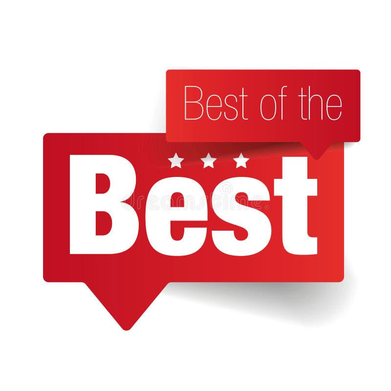 Best of the Best label stock vector. Illustration of label - 104707430