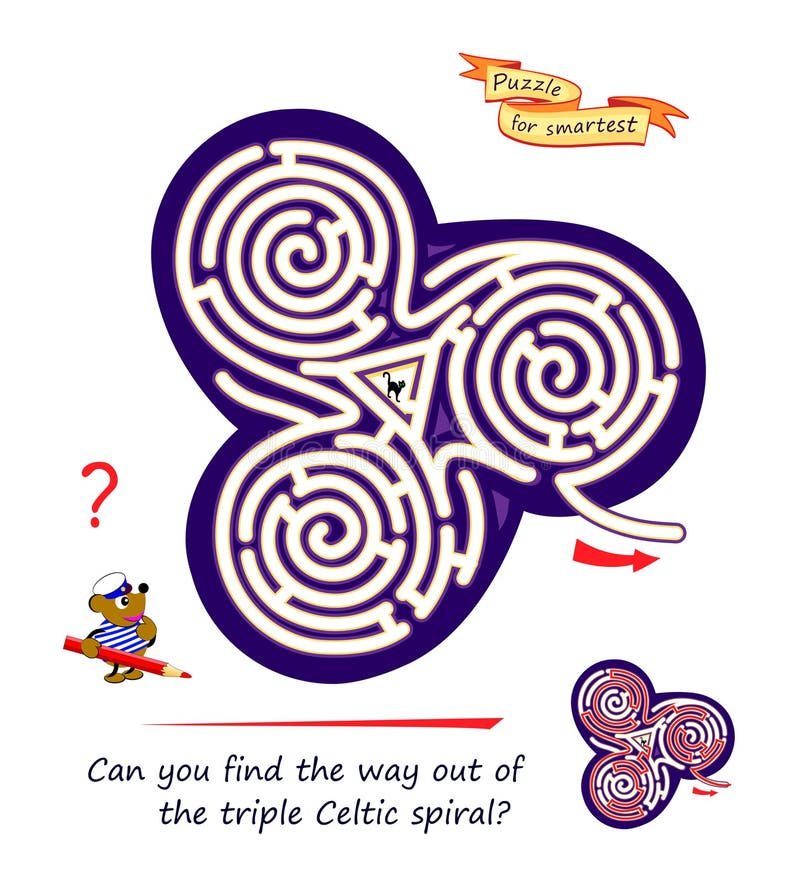 Best Labyrinths. Can You Find the Way Out of the Triple Celtic Spiral ... Best Labyrinths. Can You Find the Way Out of the Triple Celtic Spiral ...