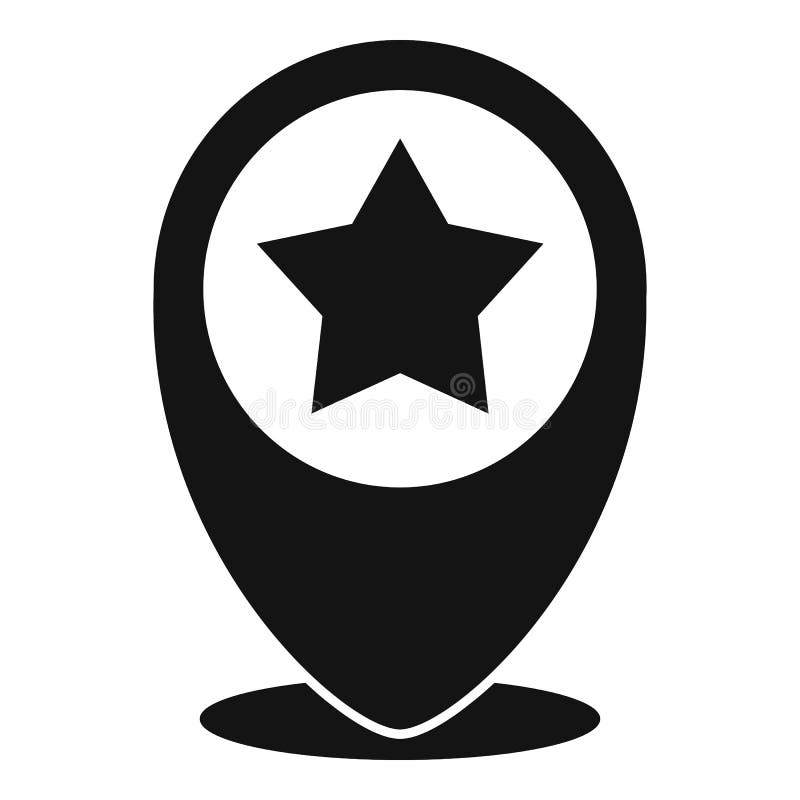 Best Location Icon Simple Vector. Current Map Stock Vector ...