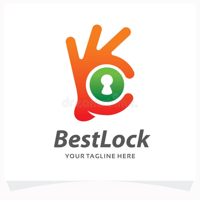 Best Lock Logo Design Template Stock Vector - Illustration of concept ...