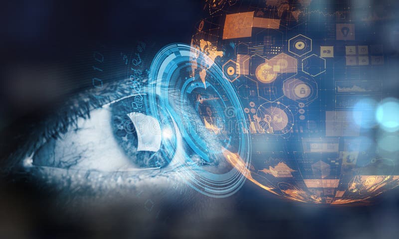 Best Media Technologies. Mixed Media Stock Photo - Image of data ...