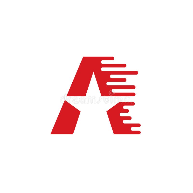 Best Modern Elegant Letter a Logo Concept Stock Vector - Illustration ...