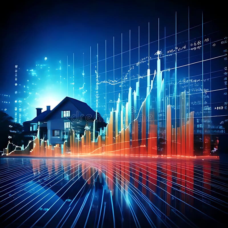 Best Modern Graph New Graph with Globe Stock Illustration ...