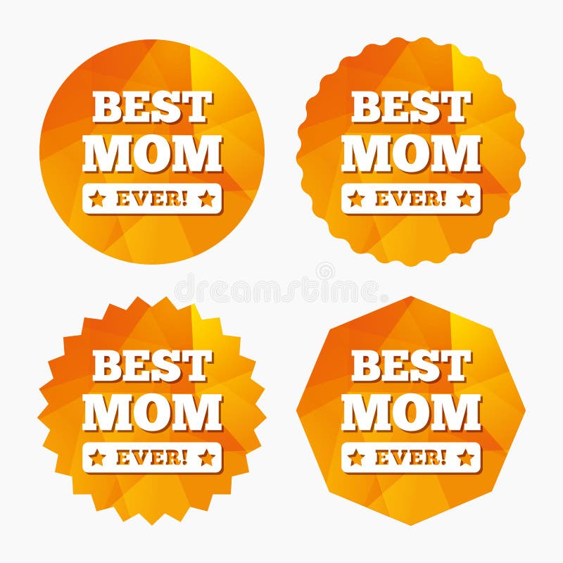 Best Mom Award Stock Illustrations – 208 Best Mom Award Stock ...
