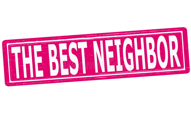 The best neighbor stock illustration. Illustration of miscellaneous ...