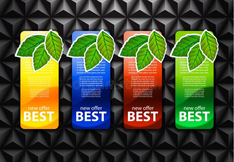 Best offer banners stock illustration. Illustration of sale - 28280592