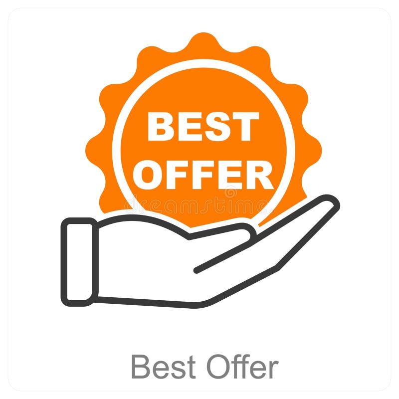 Best Offer stock vector. Illustration of discount, special - 339913791