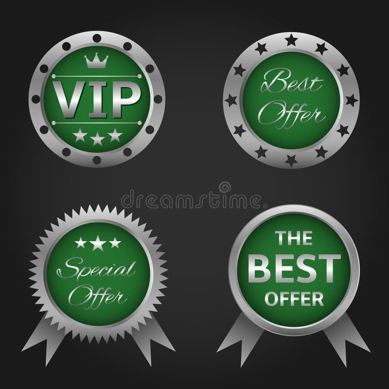 Best offer labels stock vector. Illustration of business - 52876501