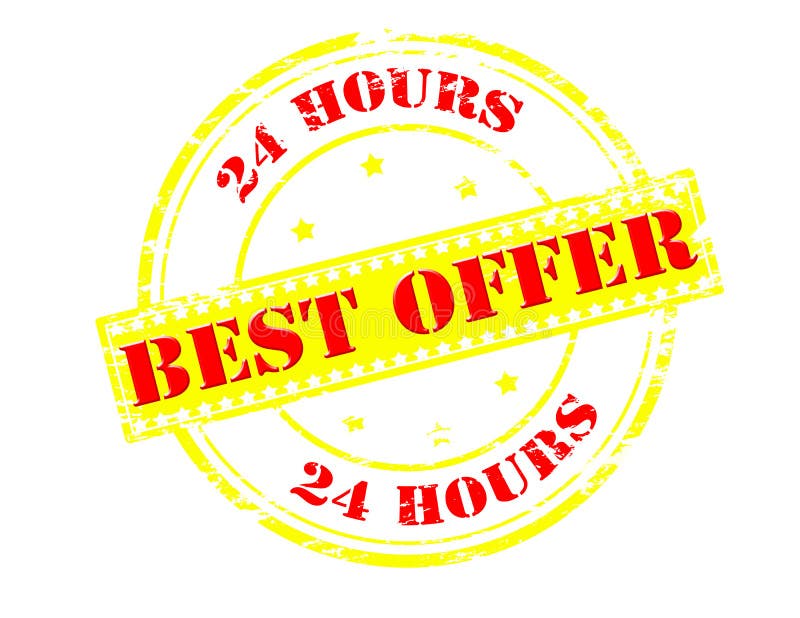 Best offer stock illustration. Illustration of grungy - 92047419