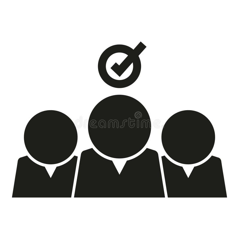 Best Office Team Icon Simple Vector. Human Work Stock Vector ...
