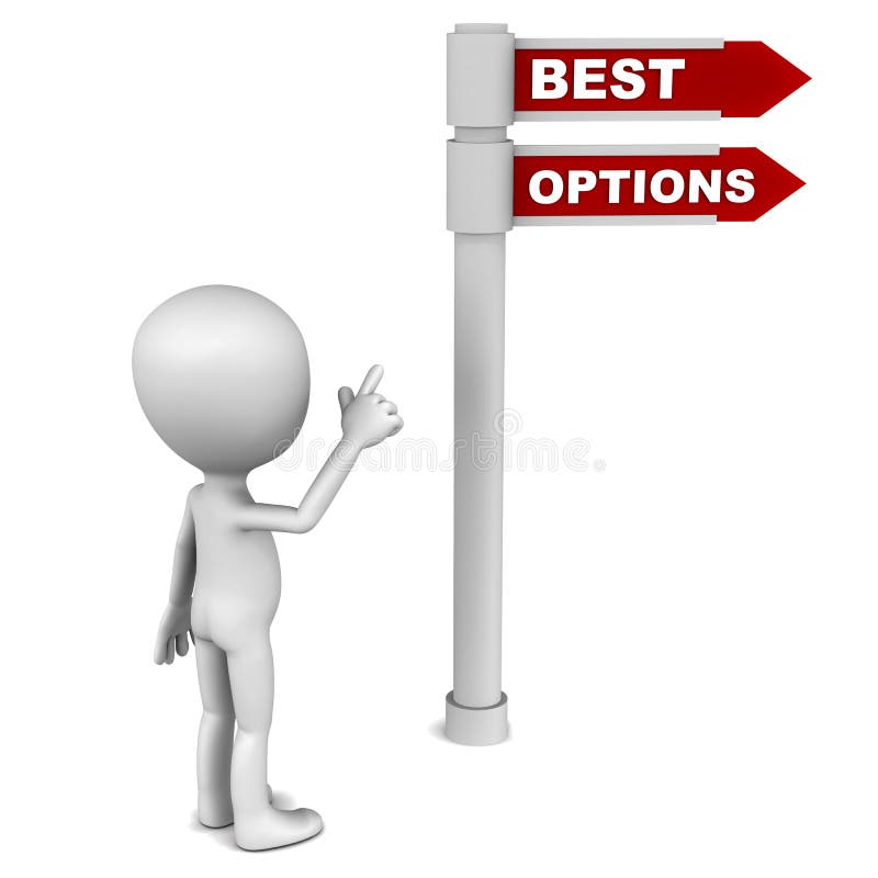Best option choice stock illustration. Illustration of selection - 27566657