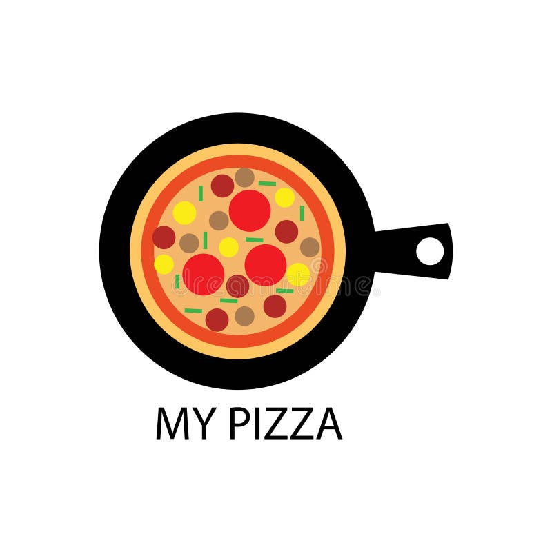 Best pizza logo vector stock vector. Illustration of symbol - 173996705