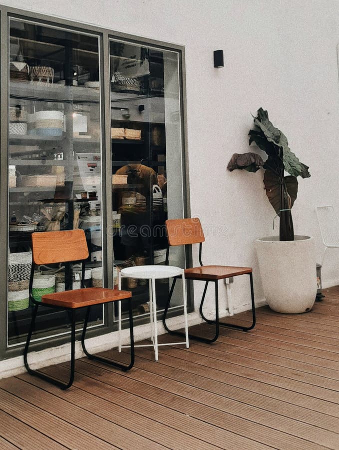 Best Place for Relaxing in Cafe with Sample Concept Stock Image - Image ...