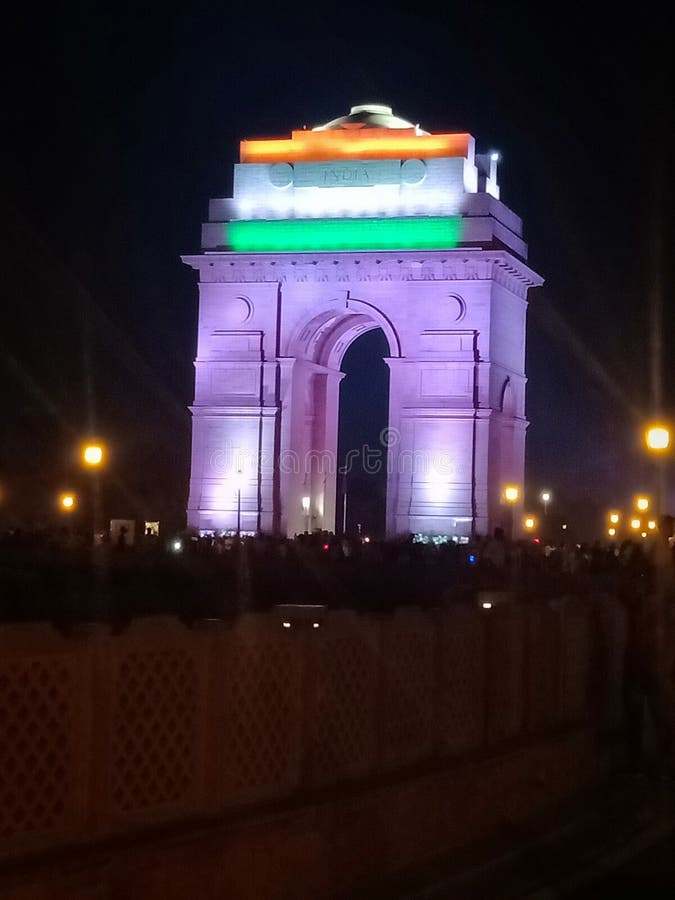 Best Place To Visit in India- India Gate Stock Photo - Image of india ...