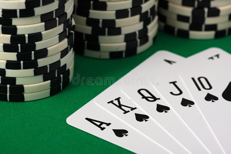 Best Poker Hand stock photo. Image of glass, poker, casino - 12632236