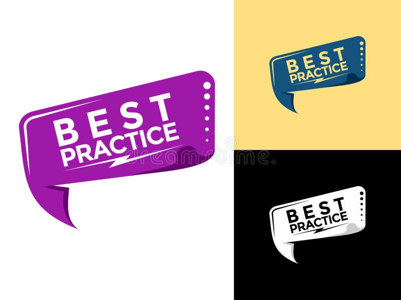 Best Practice Stamp. Best Practice Round Ribbon Sticker Stock Vector ...