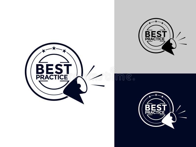 Best Practice Stamp. Best Practice Round Ribbon Sticker Stock Vector ...
