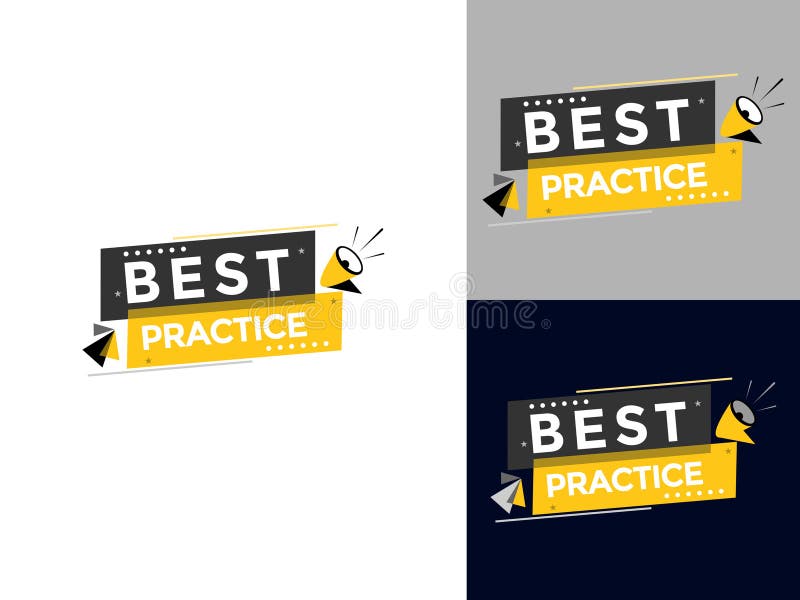 Best Practice Stamp. Best Practice Round Ribbon Sticker Stock Vector ...