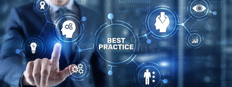 Best Practice Business Technology Internet Successful Business Concept ...