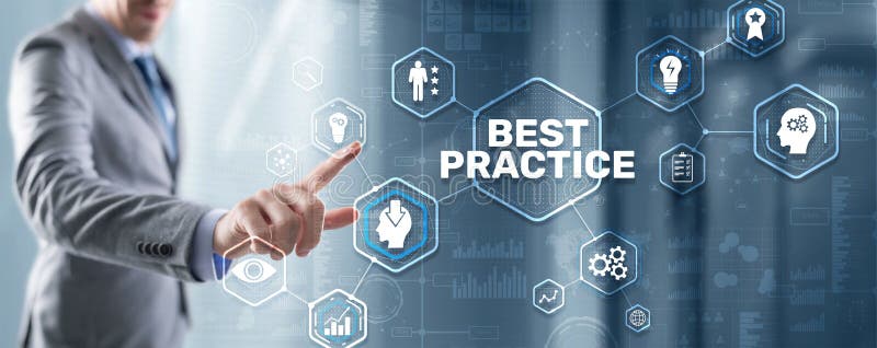 Best Practice Business Technology Internet Successful Business Concept ...