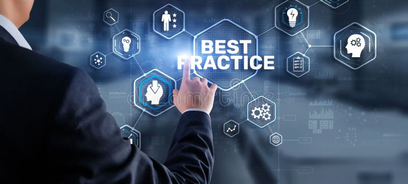 Best Practice Business Technology Internet Successful Business Concept ...