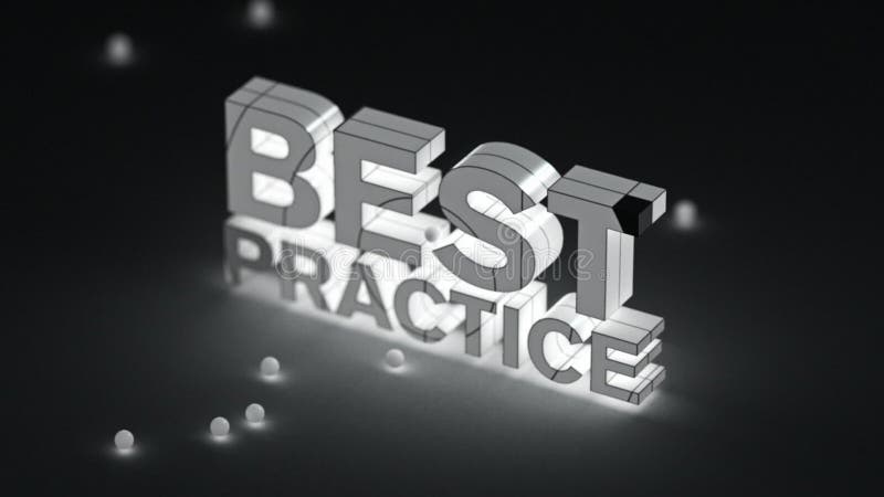 Best Practice Intro Animation Stock Footage - Video of efficiency ...