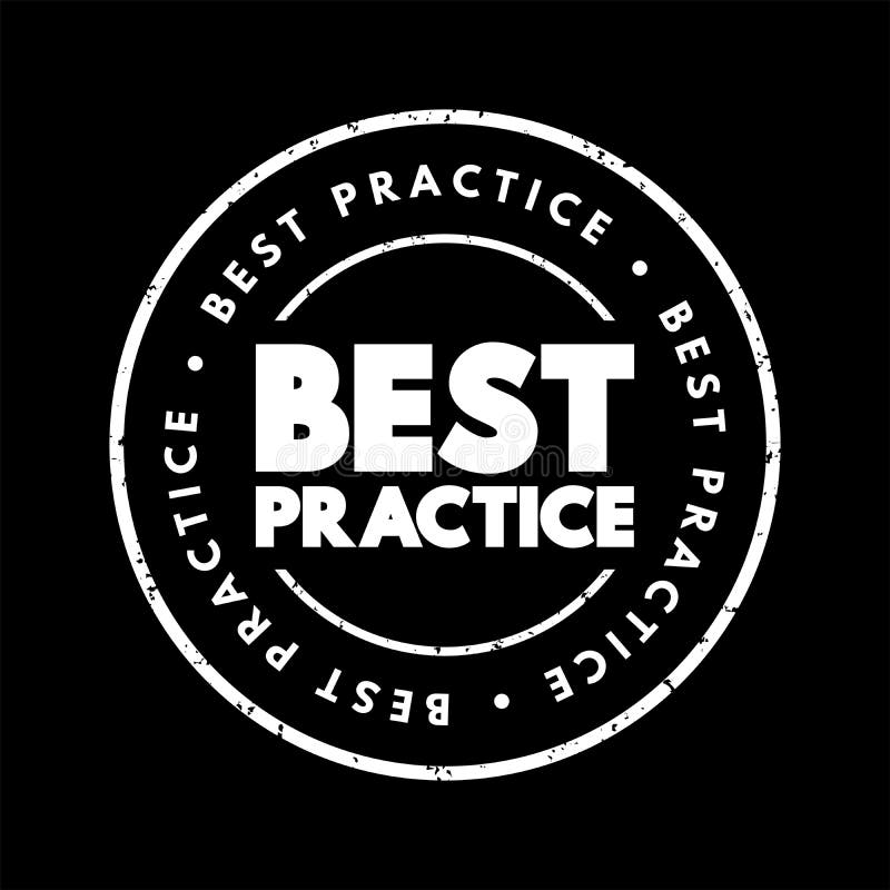 Best Practice - Method or Technique that Has Been Generally Accepted As ...