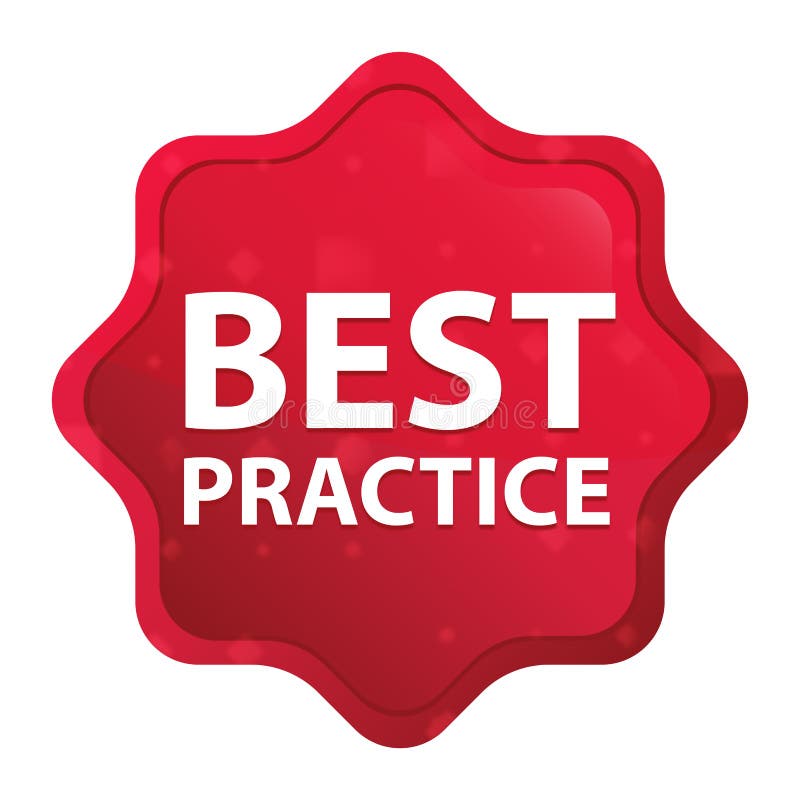 Best Practice Misty Rose Red Starburst Sticker Button Stock ...