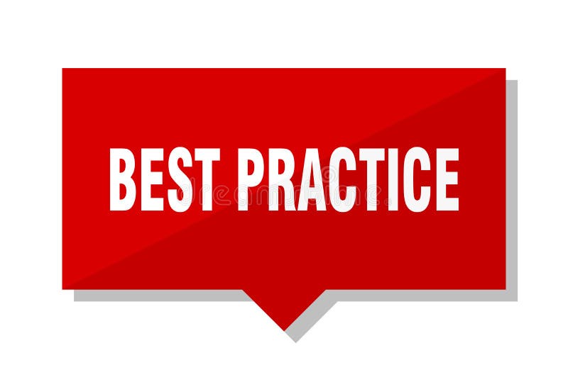 Best practice red tag stock vector. Illustration of practice - 117580775